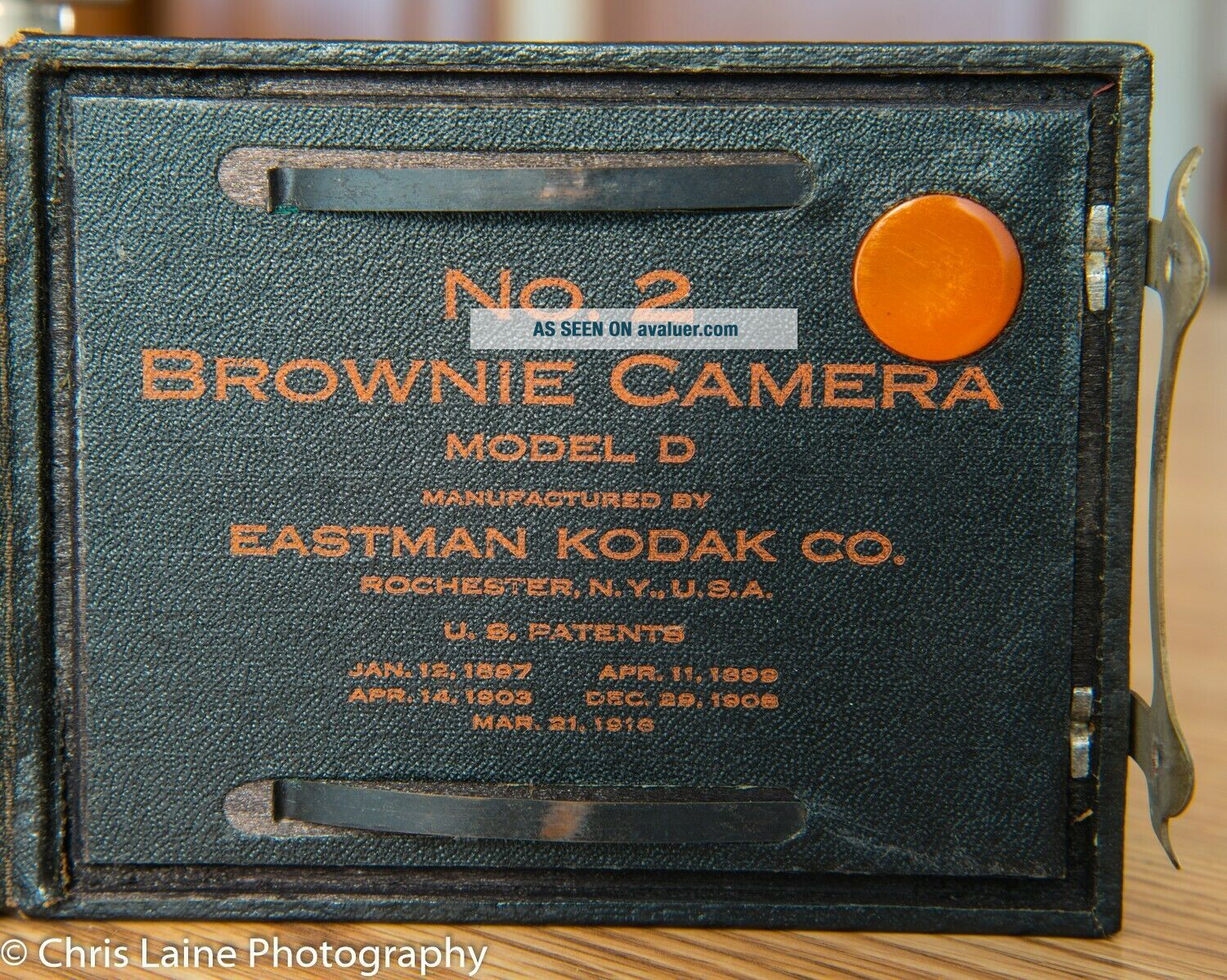 Vintage 1916 Kodak No 2 Model D Brownie Camera Black | #7380875