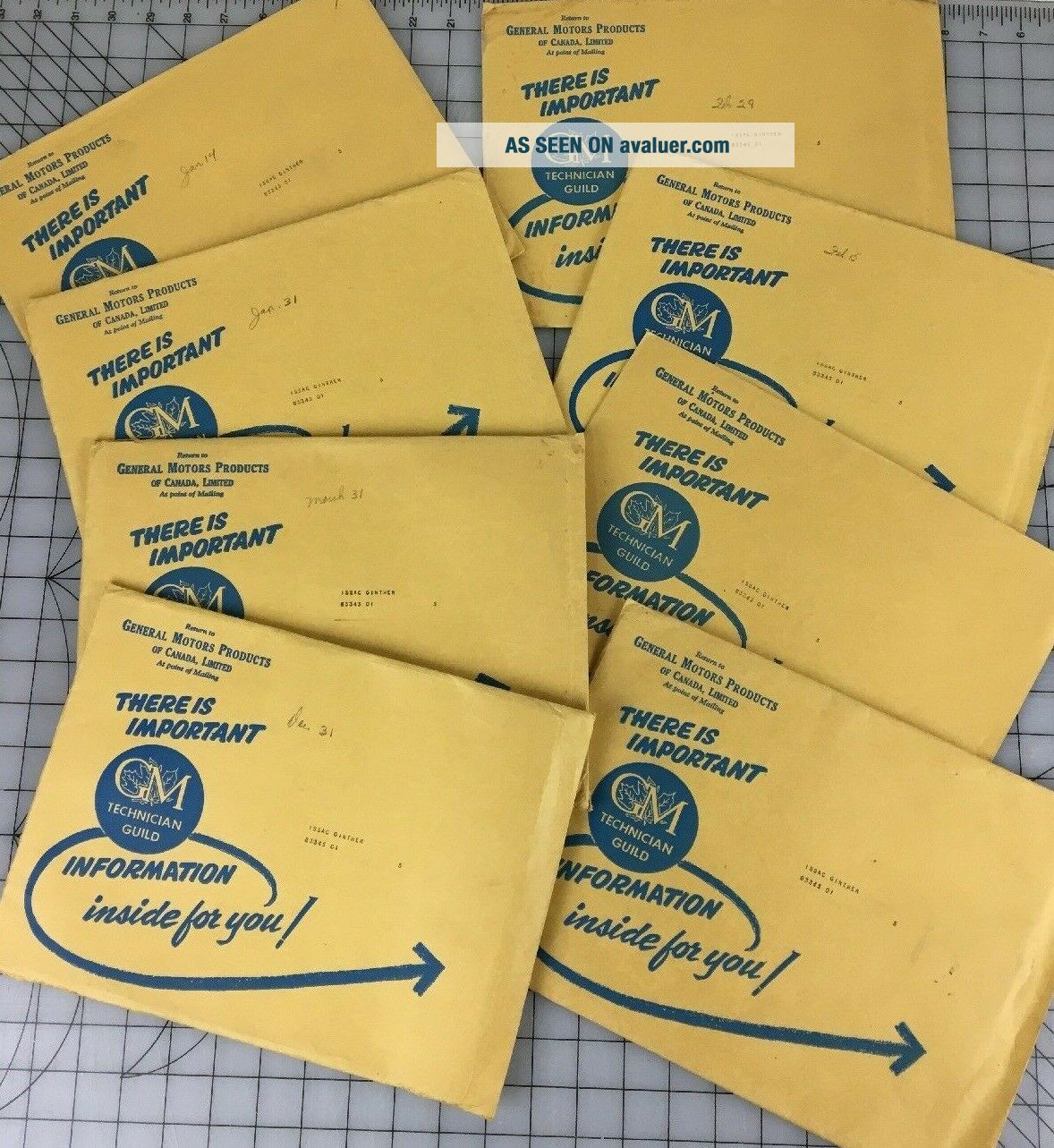 Vintage General MOTORS 1967 GM TECHNICIAN GUILD Product Manuals ...