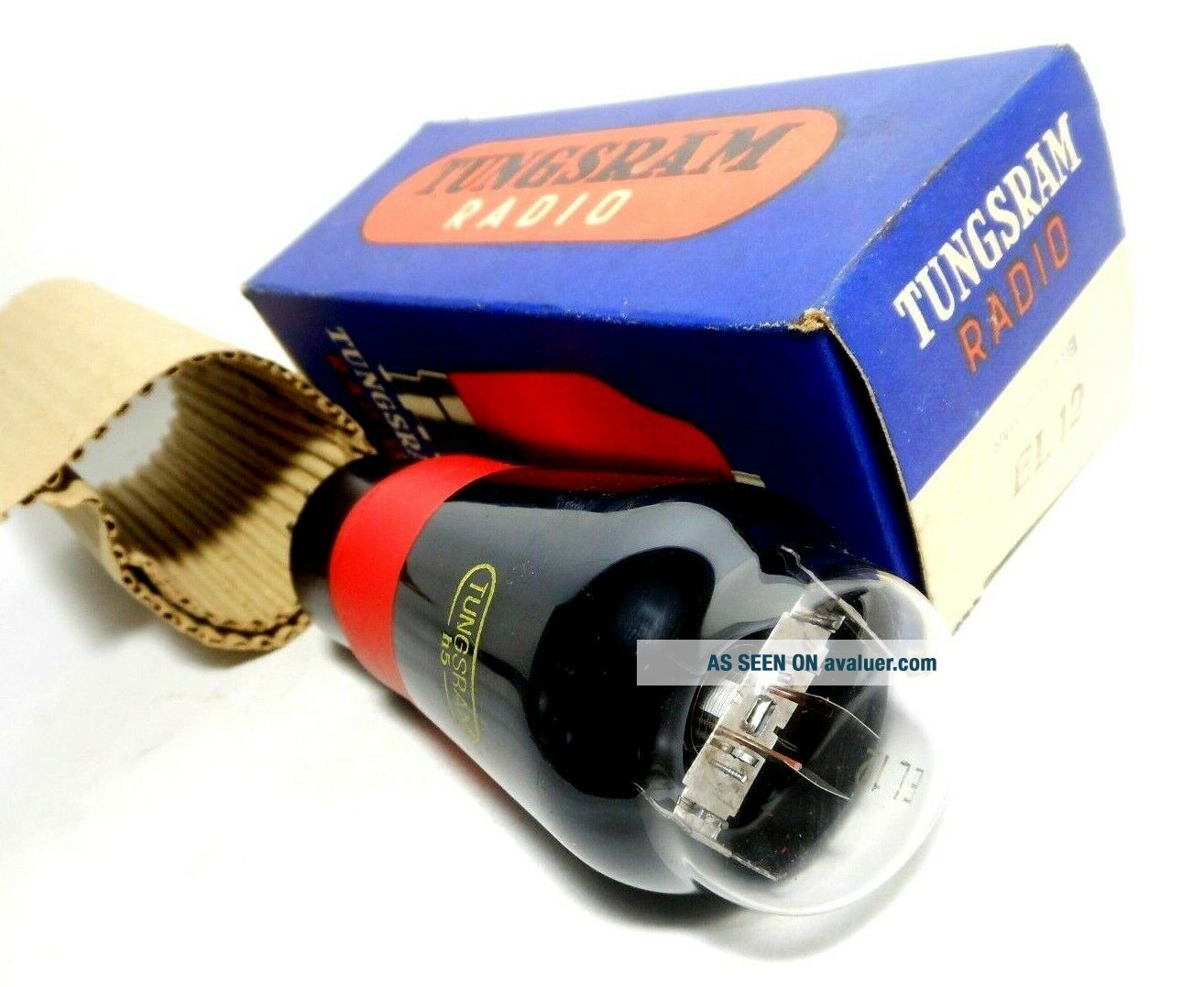 TUNGSRAM Radio NOS NIB EL12 Valve Tube Pentode Power Output EL 12 ...