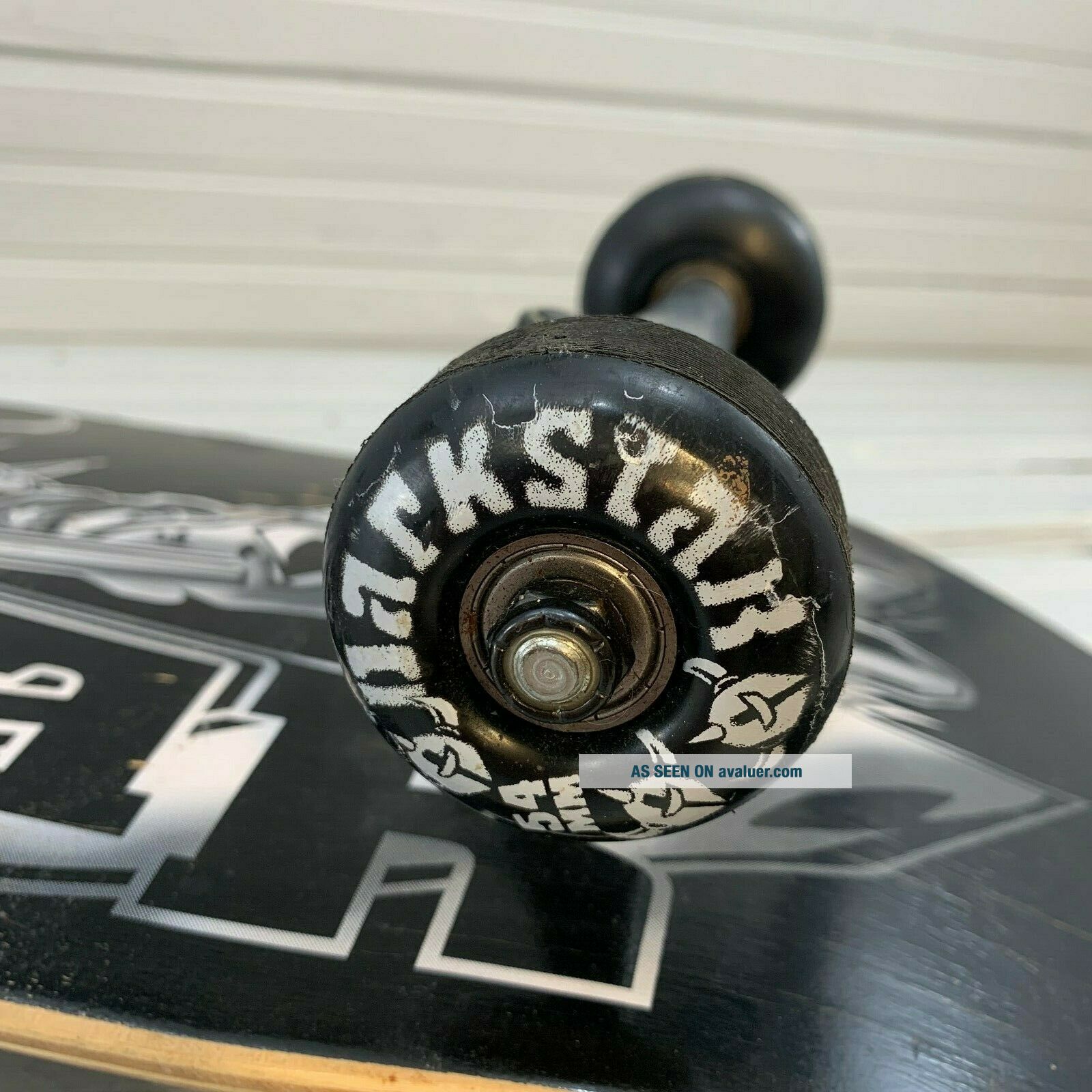 Vintage Darkstar Skateboard Complete Heavy Metal Mag FP Black Knight ...