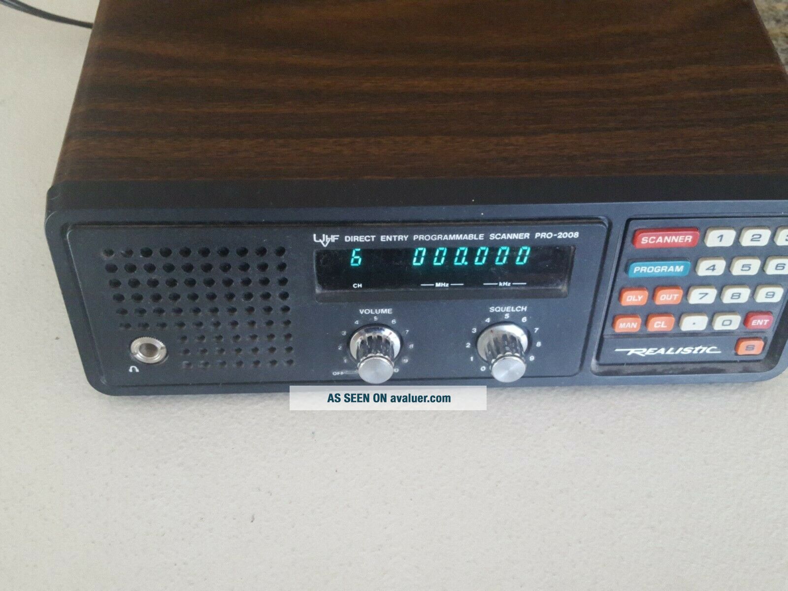 Realistic PRO - 2008 Vintage Programmable Emergency Scanner | #7452030