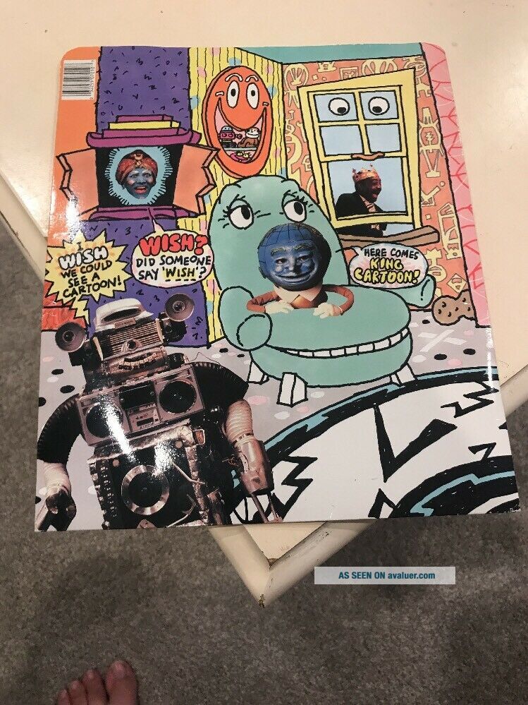 Pee Wee Herman Vintage School Homework Assignment Folder Puzzles Games ...