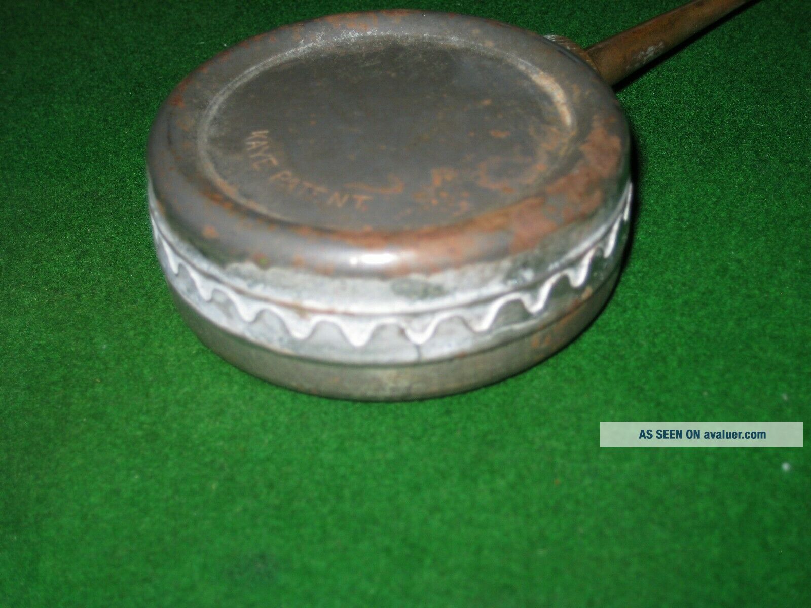 Vintage KAYES PATENT Banjo Oil Can Oiler | #7459613