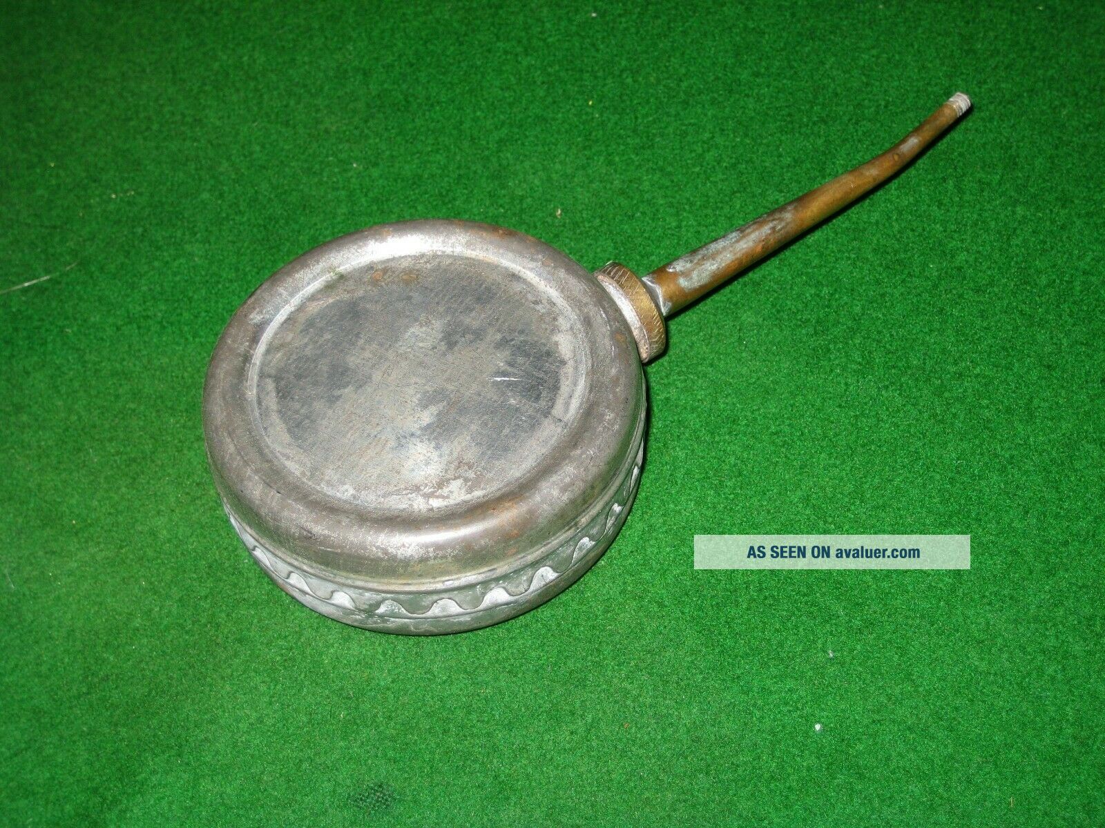 Vintage KAYES PATENT Banjo Oil Can Oiler | #7459613