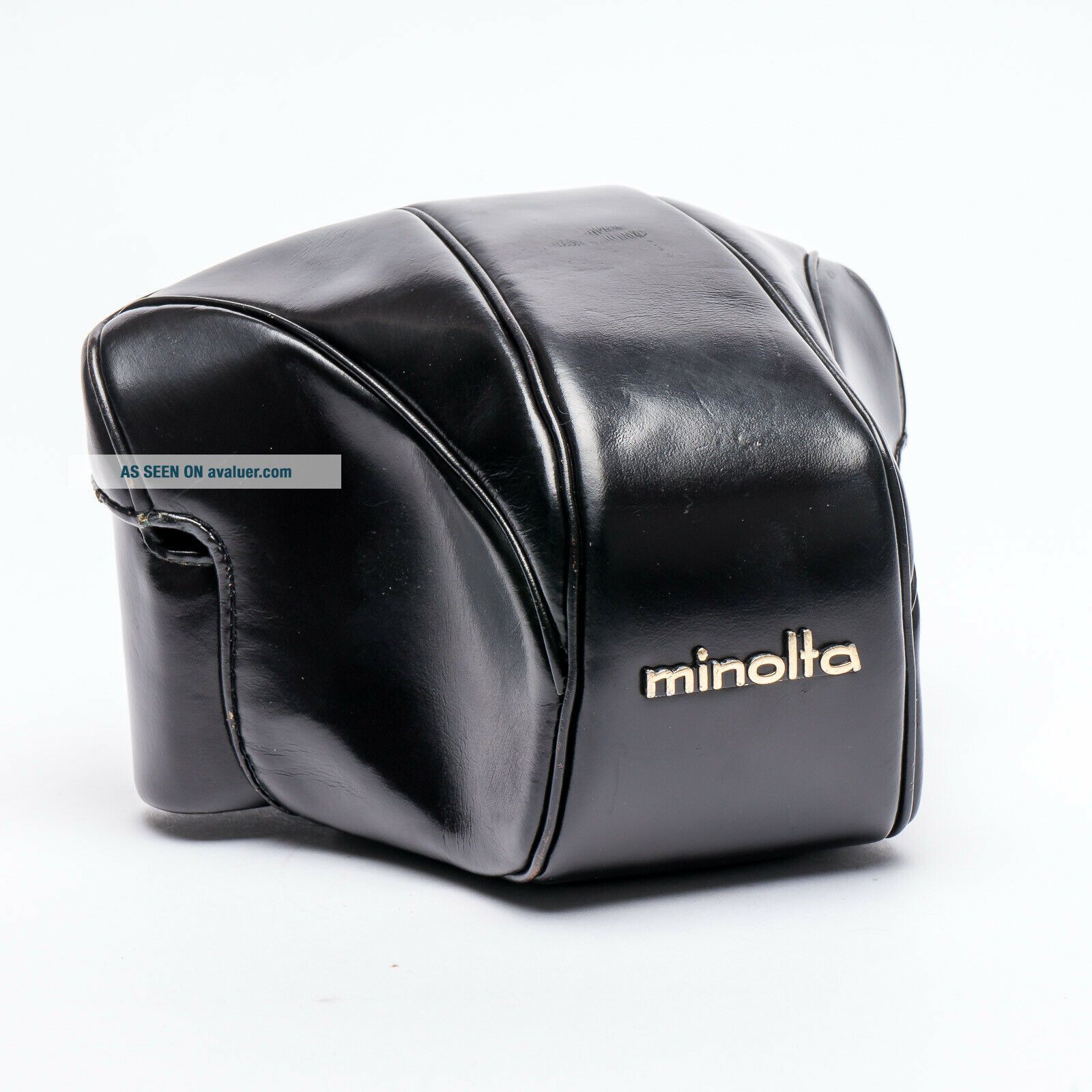 VIntage Black Leather Minolta Hard Case For SRT Series 35mm SLR Cameras ...