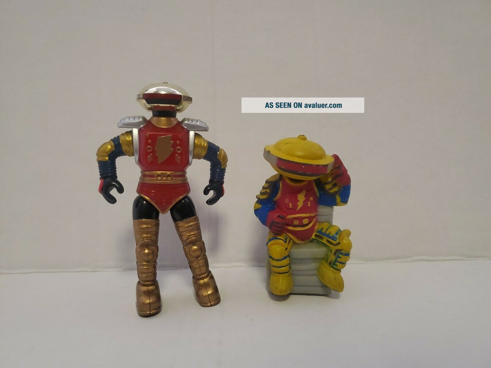 Mighty Morphin Power Rangers Alpha Action Figure Set 4 " Vintage ...