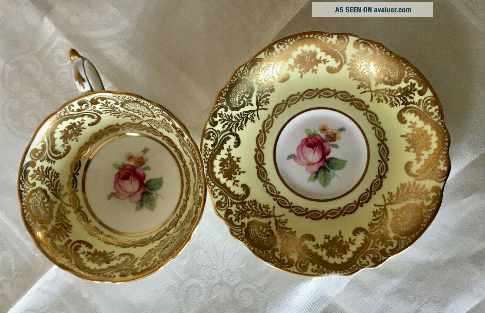 Vintage Paragon Fine Bone China Teacup Cup And Saucer | #7467762