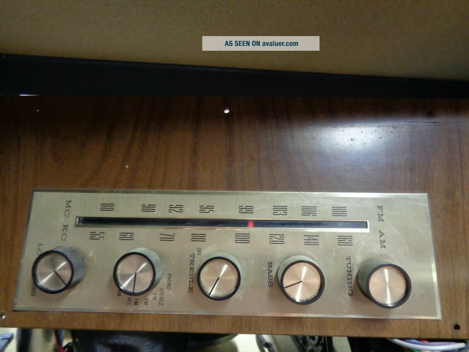 Vintage Magnavox AM FM Tuner For Single - Ended EL84 Stereo Tube ...