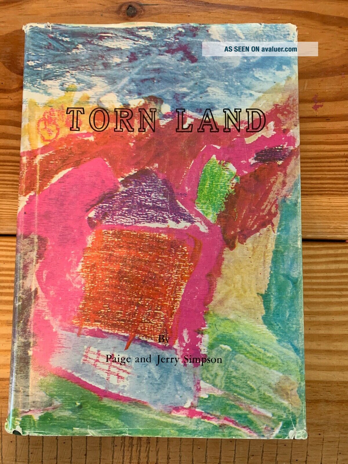 Torn Land Paige And Jerry Simpson Nelson County 2nd Printing Hurricane ...