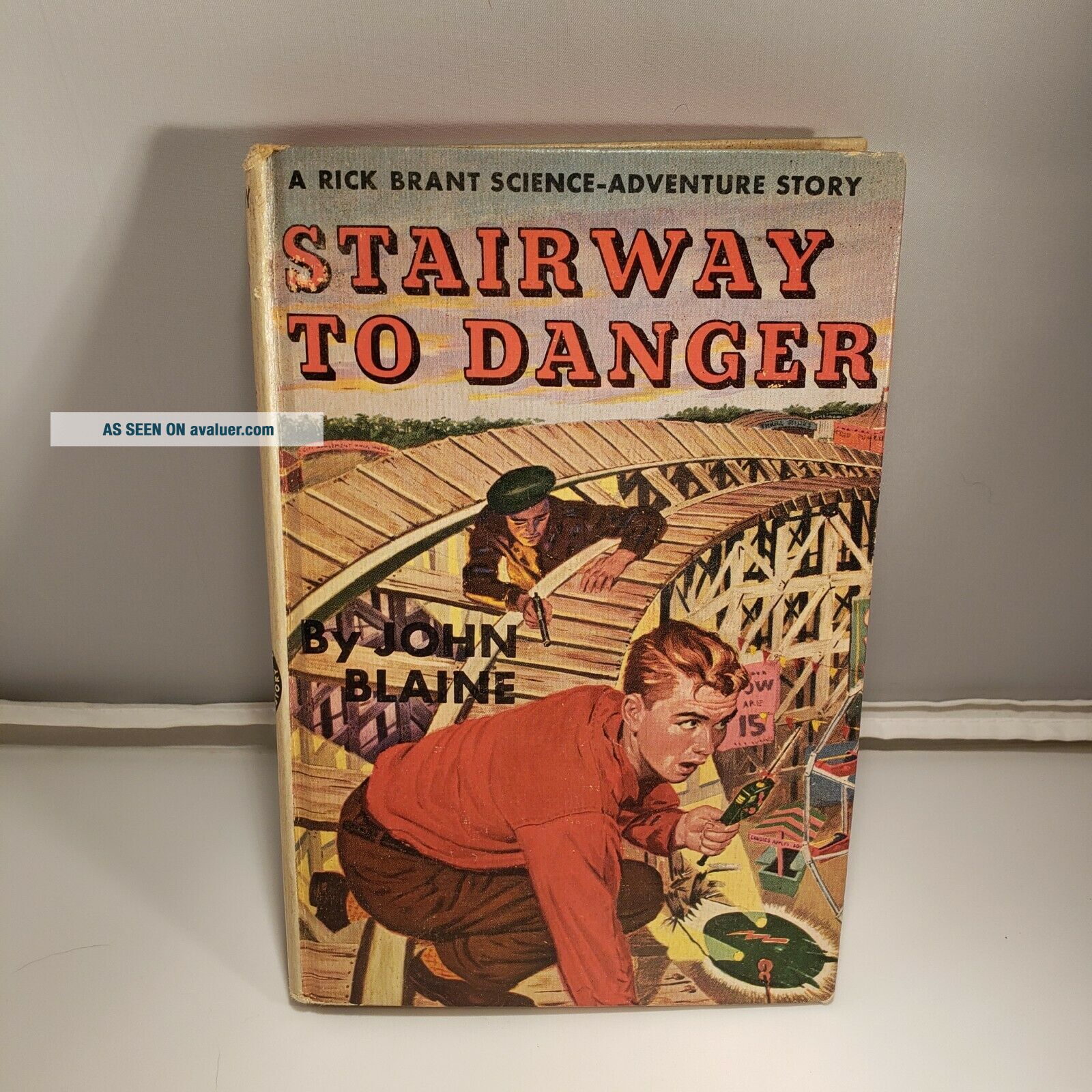 1952 Stairway To Danger 9 Rick Brant Science Adventure John Blaine 1st ...