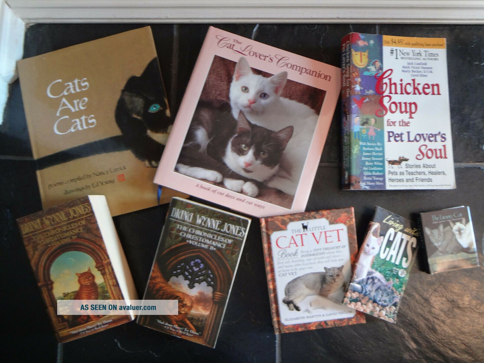 8 CAT FELINE LOVERS MANUALS MEDICAL VET CARE GUIDE, NOVELS STORIES ...