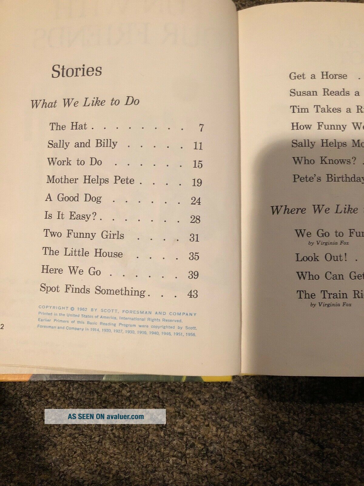 1962 Dick And Jane Fun With Our Friends Hardcover | #7453267