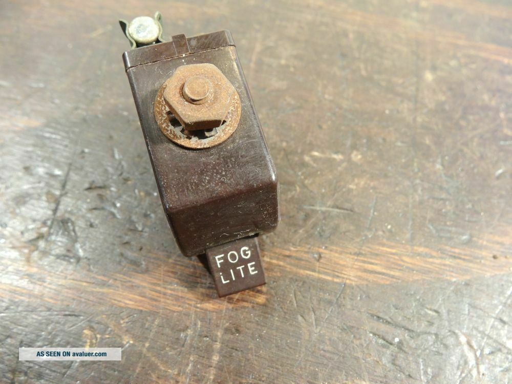Vintage 2 - Position FOG Light Switch 1940 ' S Chevrolet CHEVY 40 ' S ...