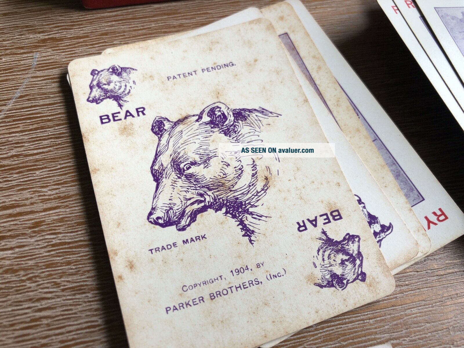 1919 PIT CARD GAME Bull And Bear Edition Complete - Vintage Awesomeness ...