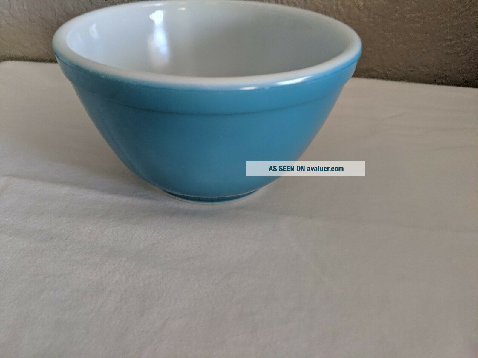 Vintage Pyrex Primary Blue Nesting Mixing Bowl 401 1 1/2 Pint Made In ...