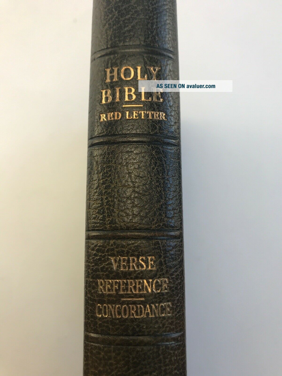 Holman Verse Reference Jewel Concordance HOLY BIBLE Calfskin Leather W ...