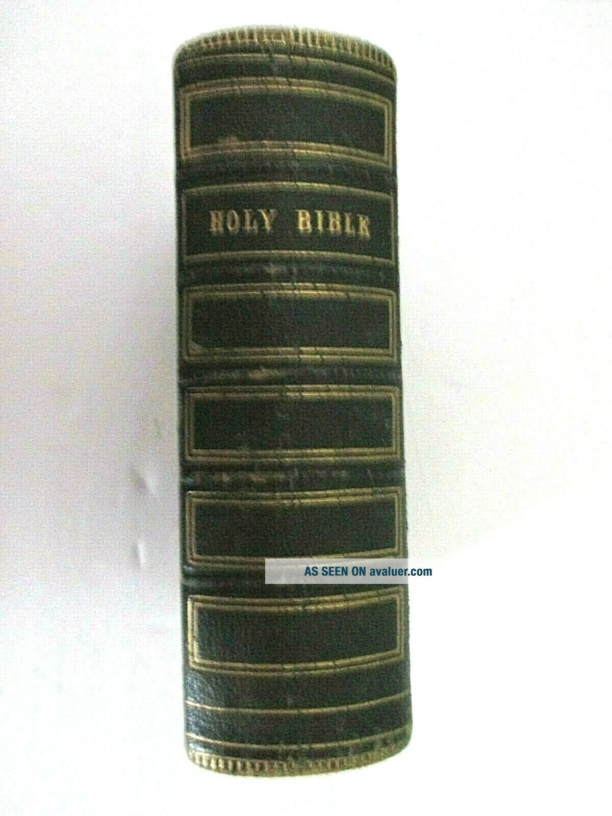 Holy Bible Old And Testament American Bible Society YORK 1855 | #7497578