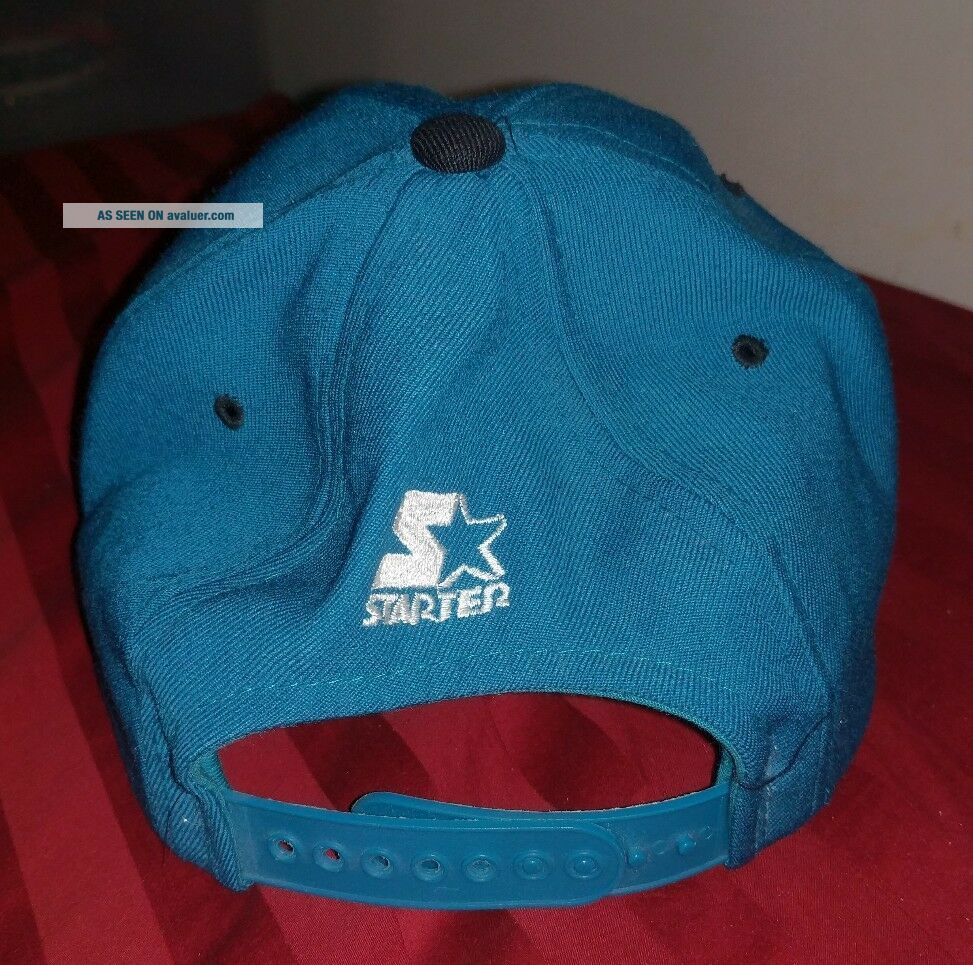 Vintage Charlotte Hornets NBA Basketball Starter Snapback Wool Tri ...