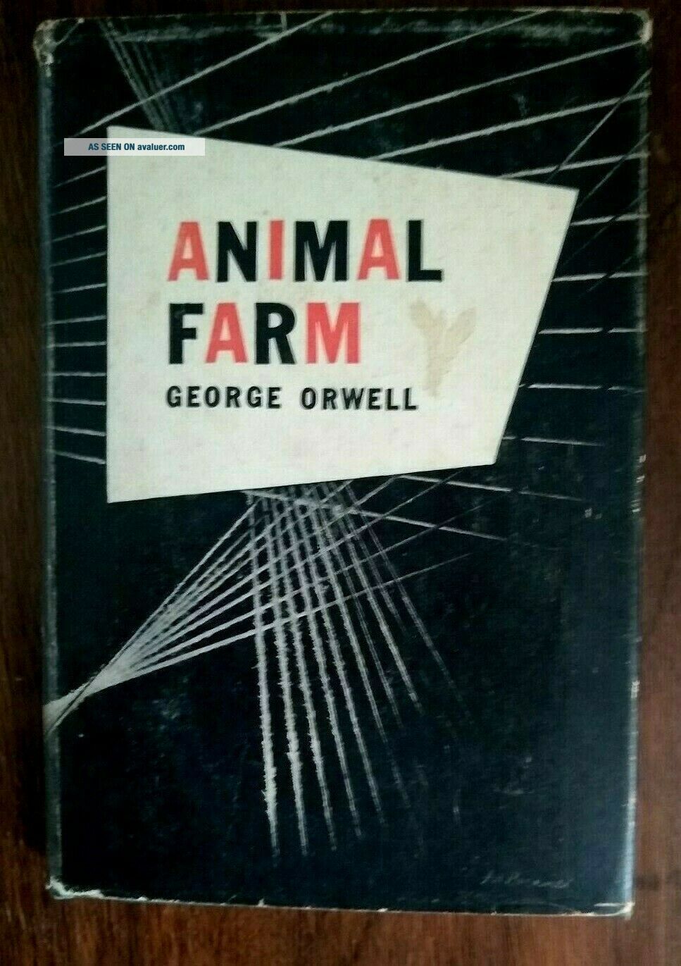 Animal Farm George Orwell 1946 Hardcover W/ Dust Jacket First Edition ...