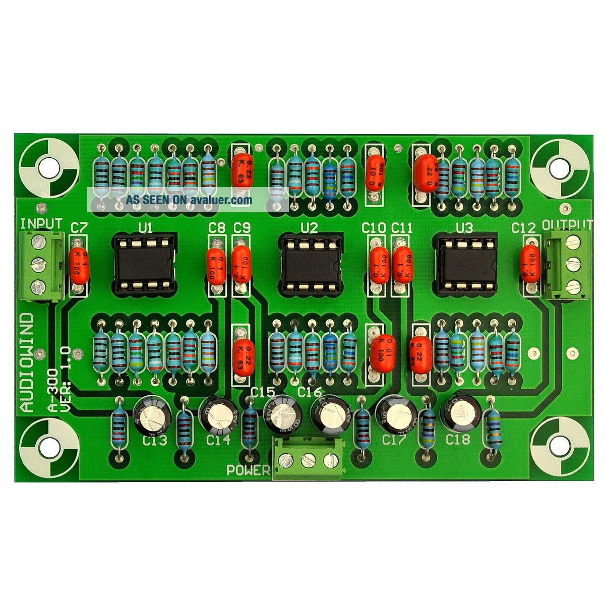Stereo Phono RIAA Preamplifier Preamp Module Board (LM833 - N, For MC ...