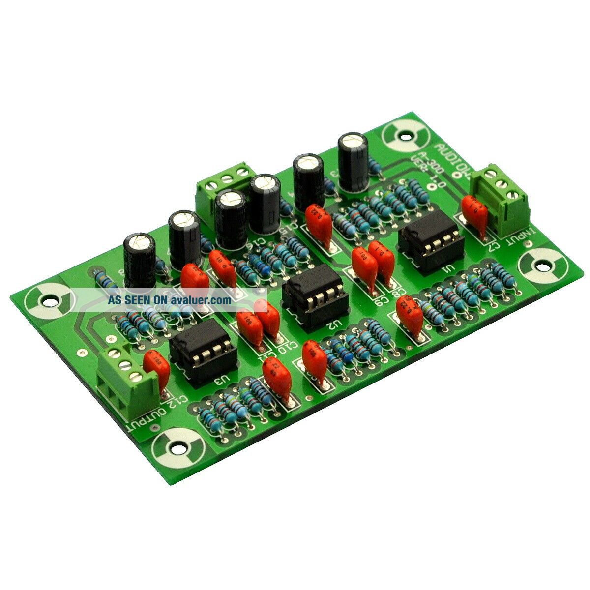 Stereo Phono RIAA Preamplifier Preamp Module Board (LM833 - N, For MC ...