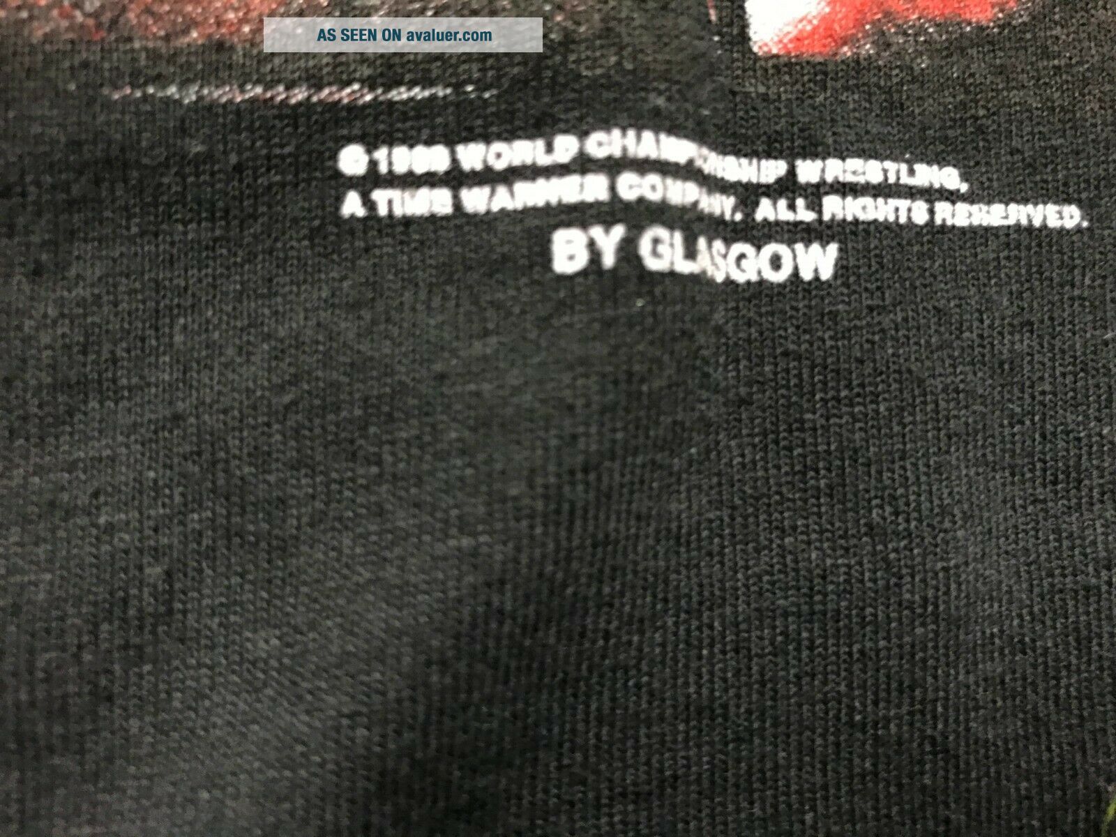 BOYS VINTAGE 90 ' S 1998 STING NWO WOLF PACK WCW WRESTLING SHIRT YOUTH ...