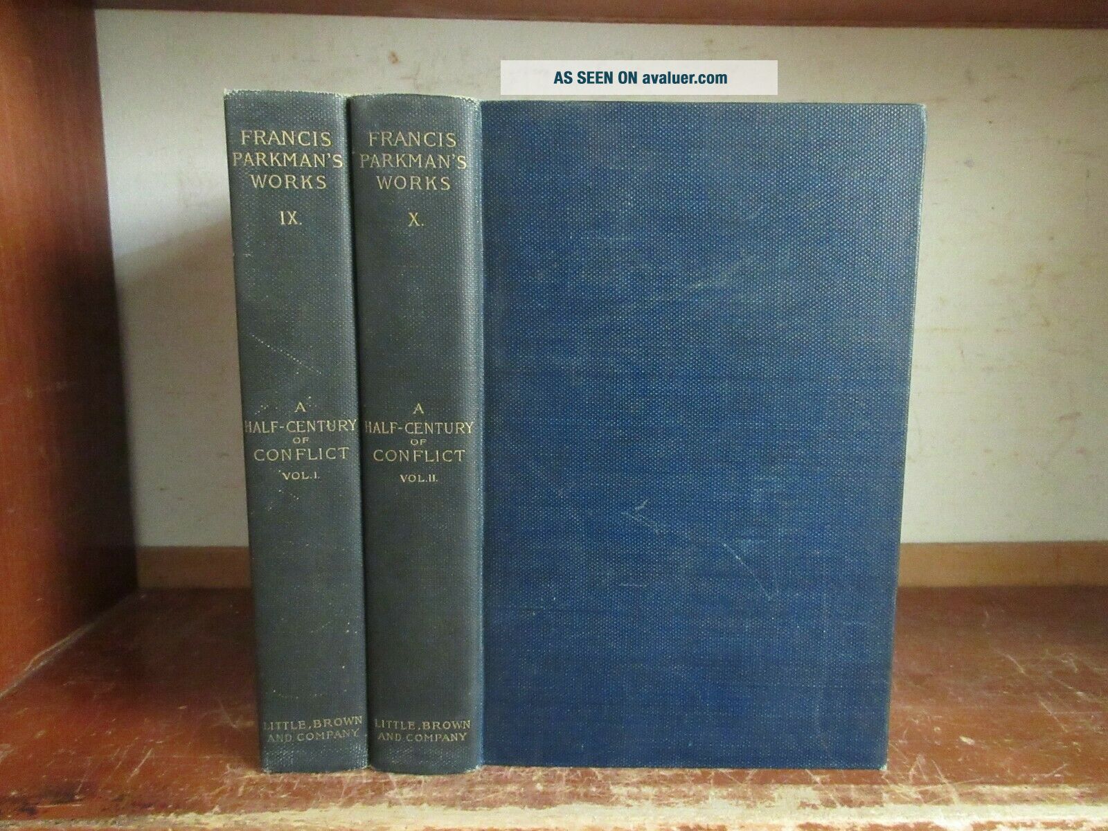 Old A HALF - CENTURY OF CONFLICT Book Set FRONTIER COLONY FORTS WAR ...