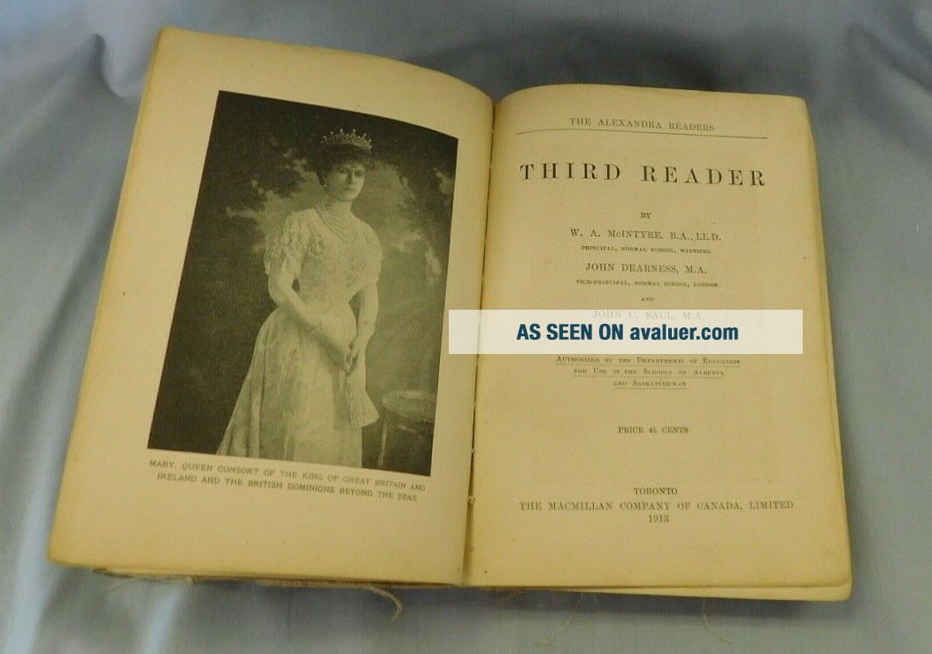 The Alexandra Readers Third Book 1913 Edition Macmillan Company | #7549700