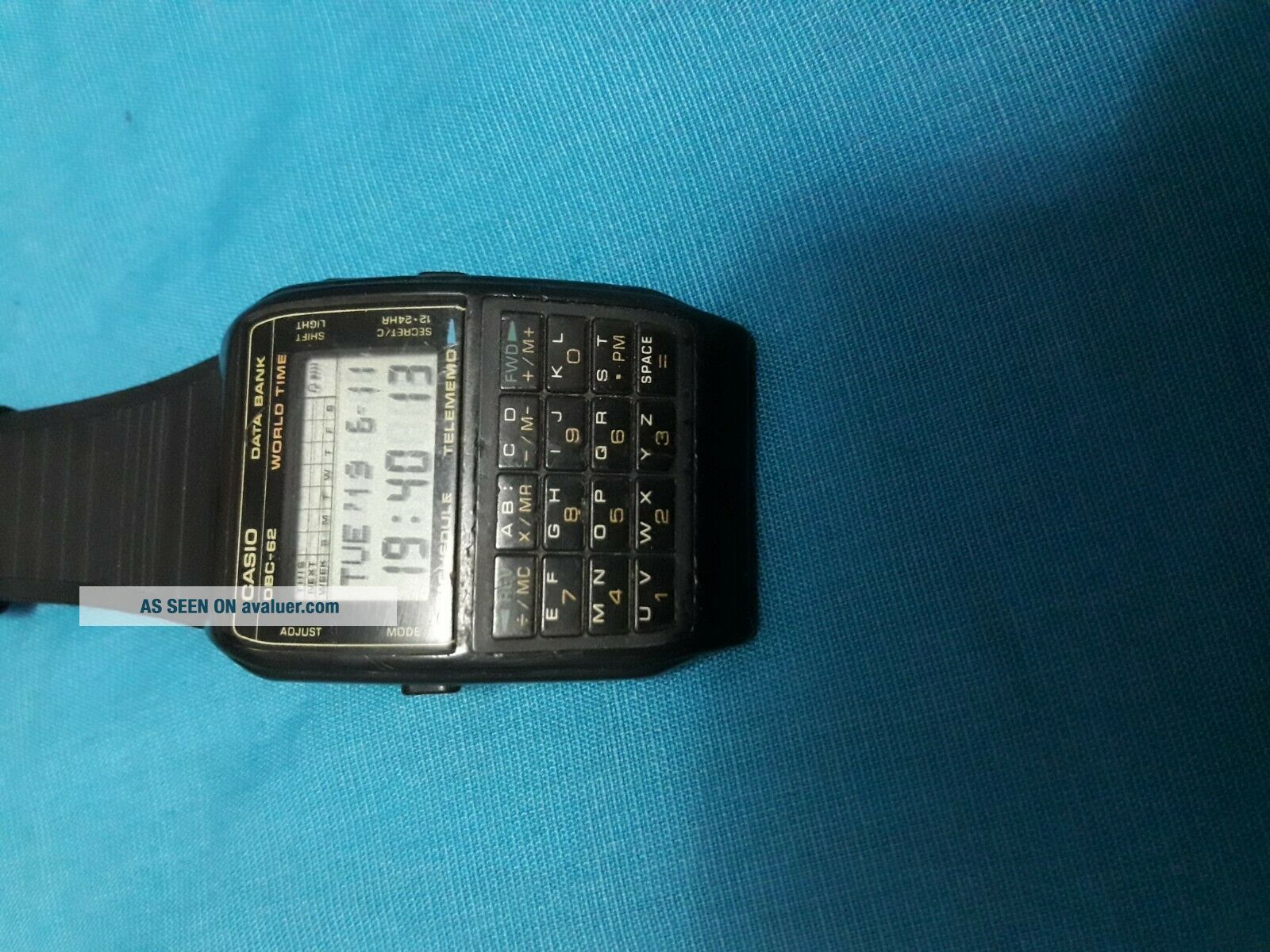 Vintage Casio DBC - 62 Databank Calculator Watch Is. | #7587399