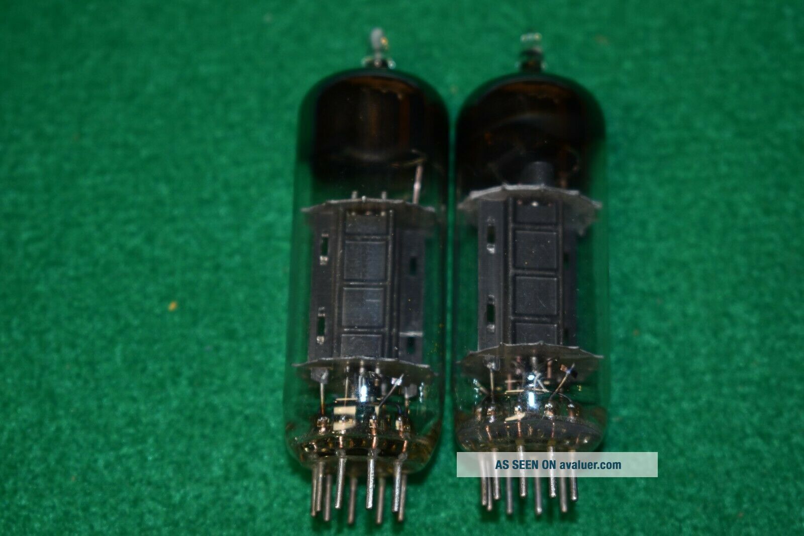 12BH7 RCA Audio Receiver Preamplifier Vacuum Tubes Pair | #7531987