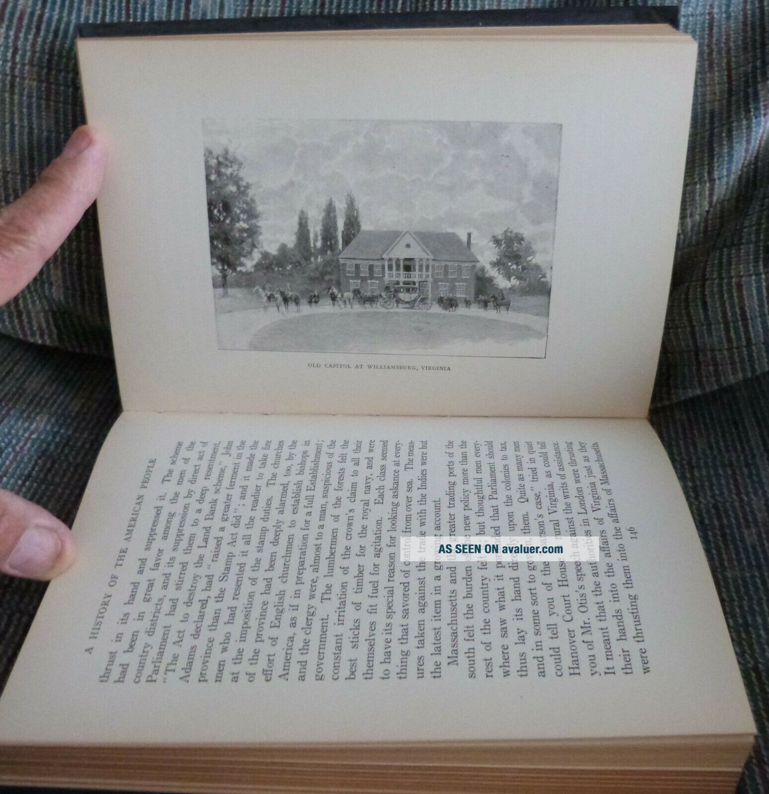 History Of The American People Woodrow Wilson 5 Vols. Complete 1902 ...