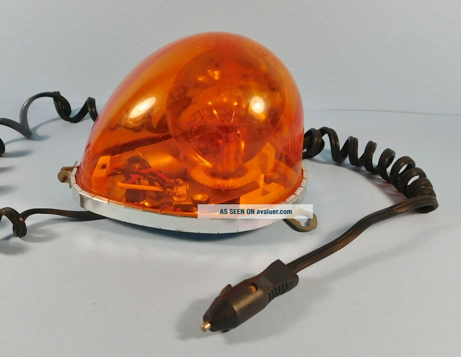 Vintage K - D Lamp Co. Flashing Warning Light With Magnetic Mount Work ...