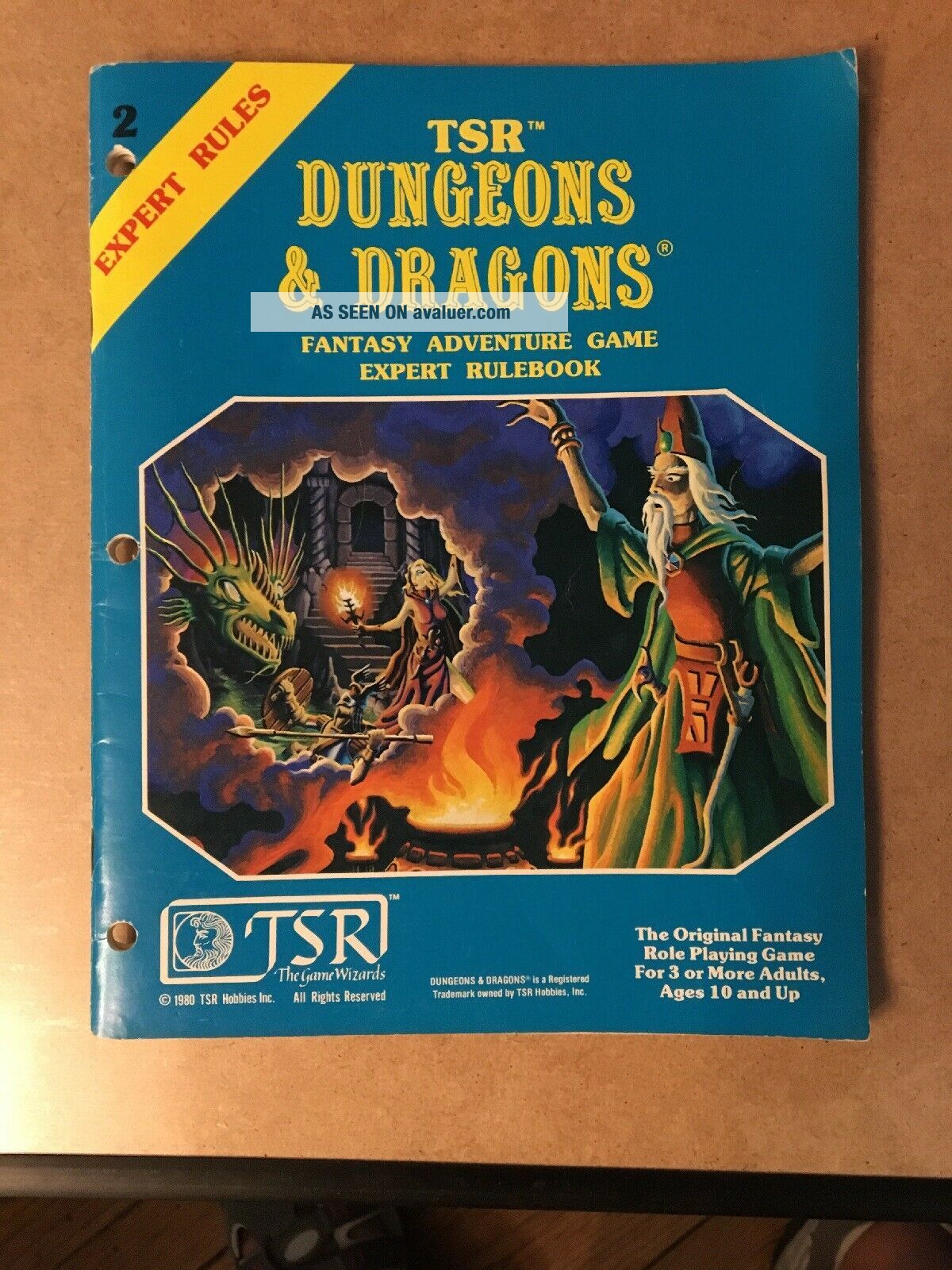 TSR Dungeons & Dragons 1980 Expert Rules Book 2015 Vintage | #7575343