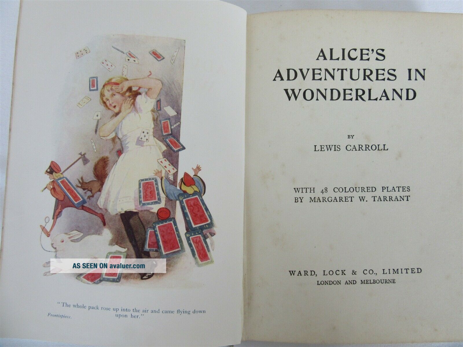 Alice In Wonderland - Lewis Carroll With Plates By Margaret Tarrant ...