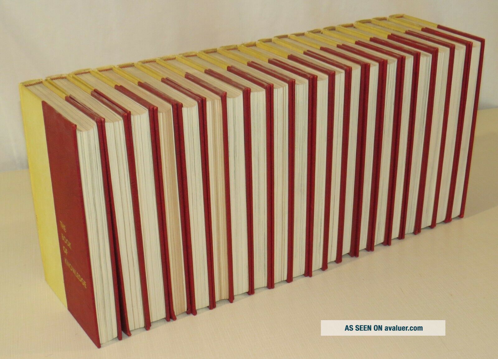The Book Of Knowledge Children ' S Encyclopedia Set By Grolier, 20 ...