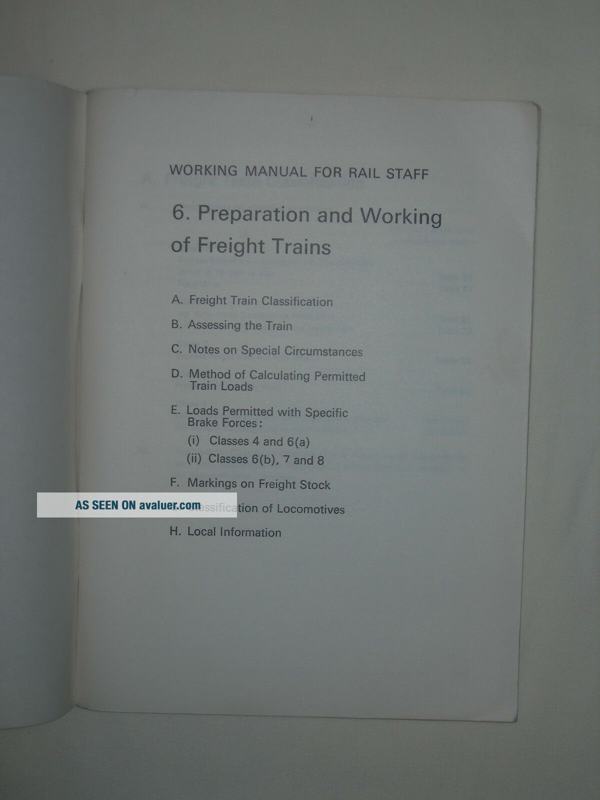 British Railways London Midland Region Freight Train Loads Book 1969 ...
