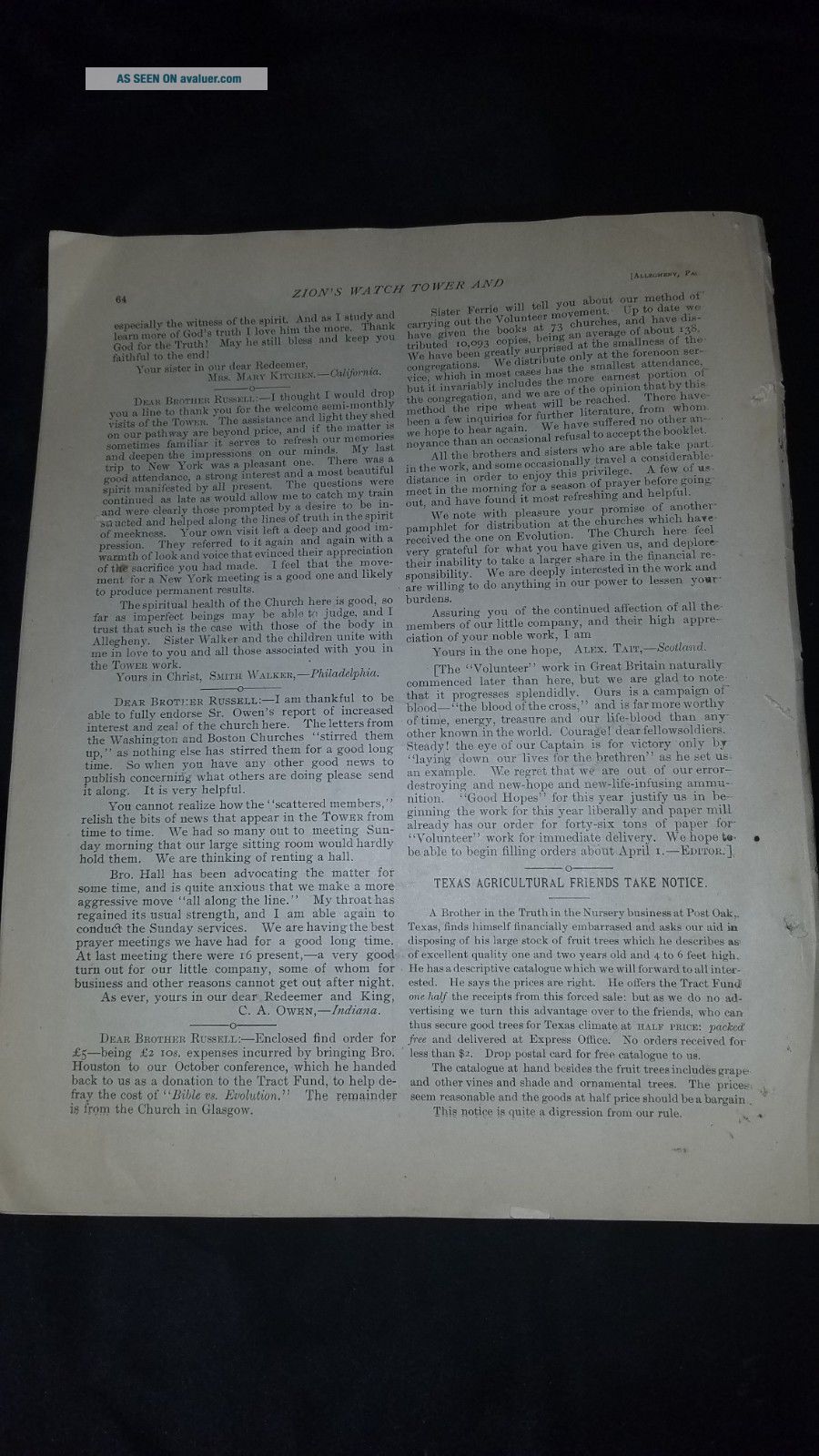 Jehovah ' S Witnesses Feb 15 1900 Watchtower Methodist Figures For 1899 ...