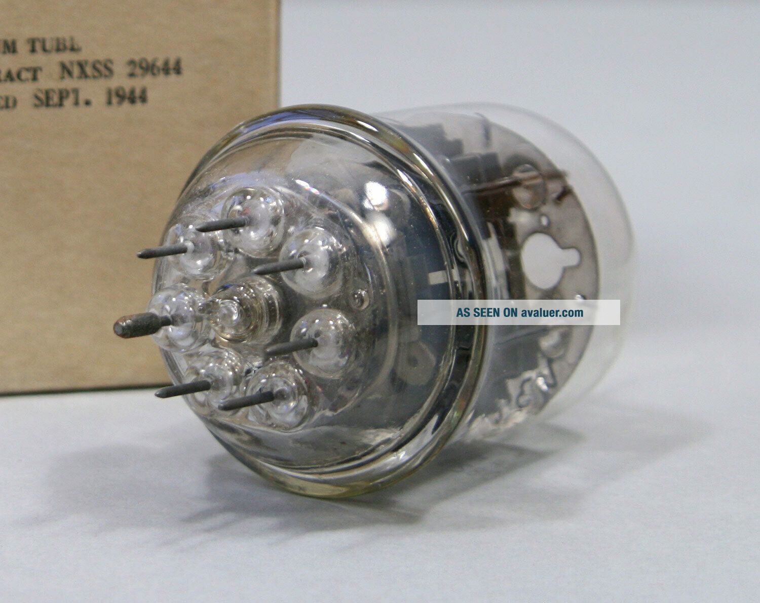 NOS JAN 829B Vacuum Tube RCA 1944 Twin Beam Power Tetrode 829 B ...