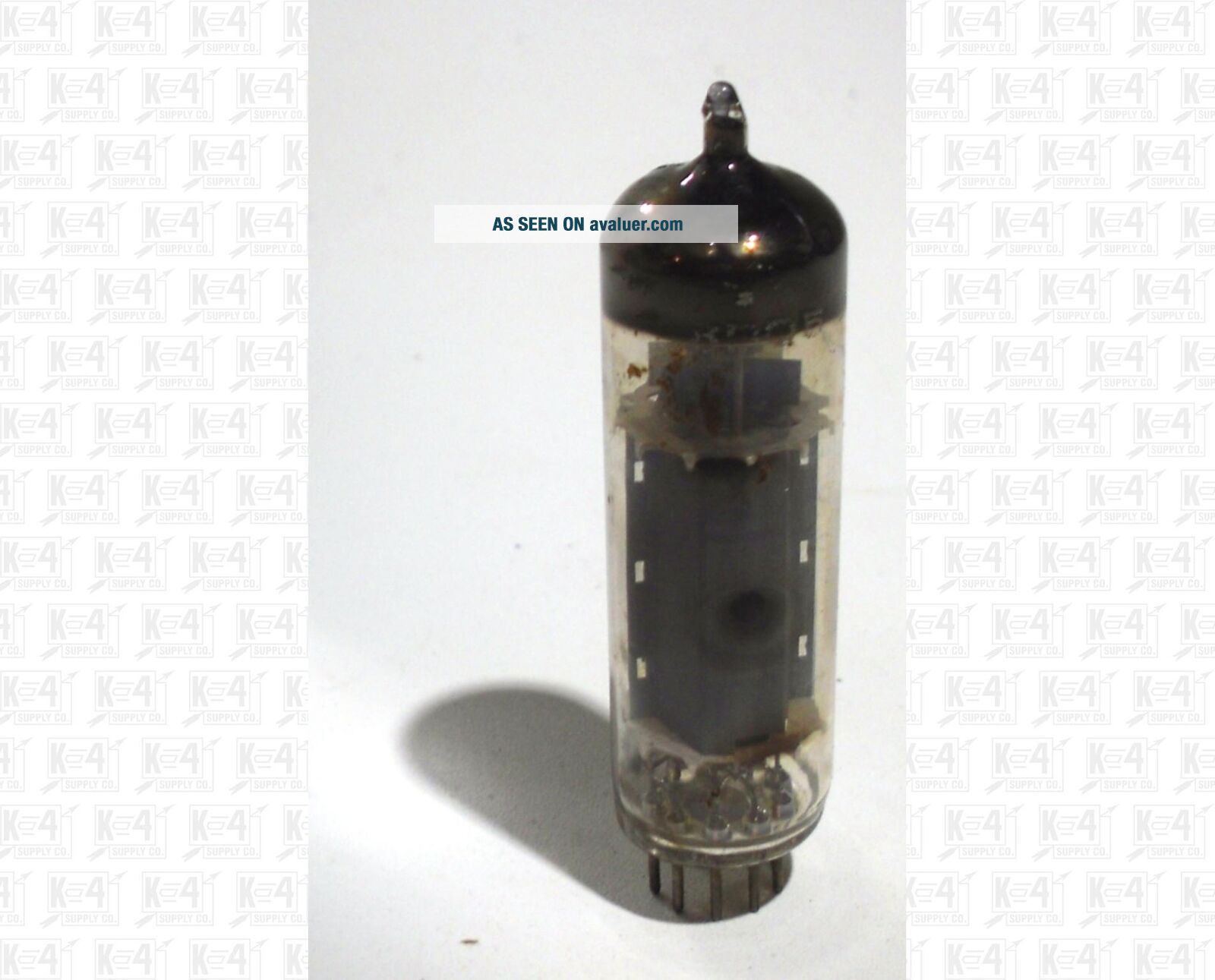Mullard? 6BQ5 EL84 Vacuum Tube Great Britain Good Gray Plates White ...