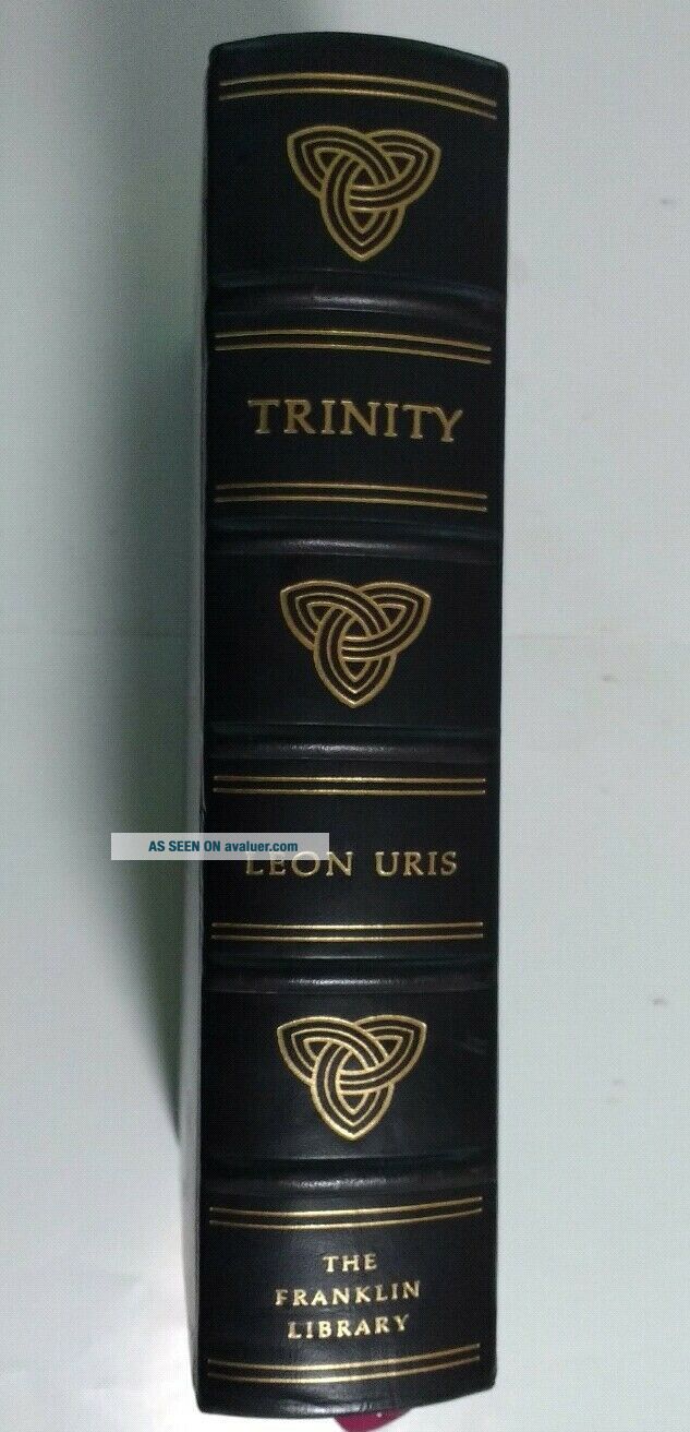 First Edition Society Franklin Library Leather Trinity Leon Uris | #7593507