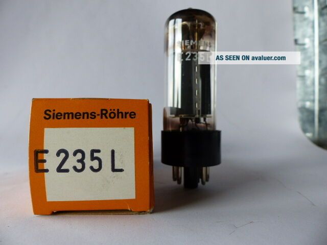 Siemens E235L Audio Tube For Amplifier, NOS NIB | #7595356