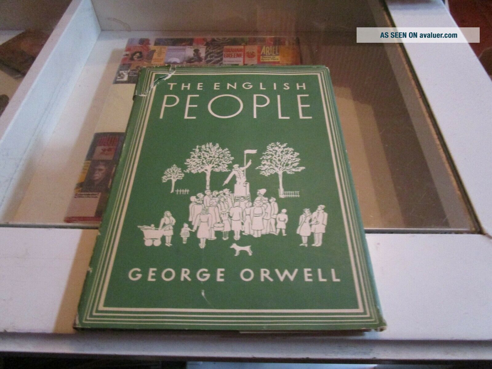 GEORGE ORWELL. THE ENGLISH PEOPLE. BRITAIN IN PICTURES. 1ST EDITION ...