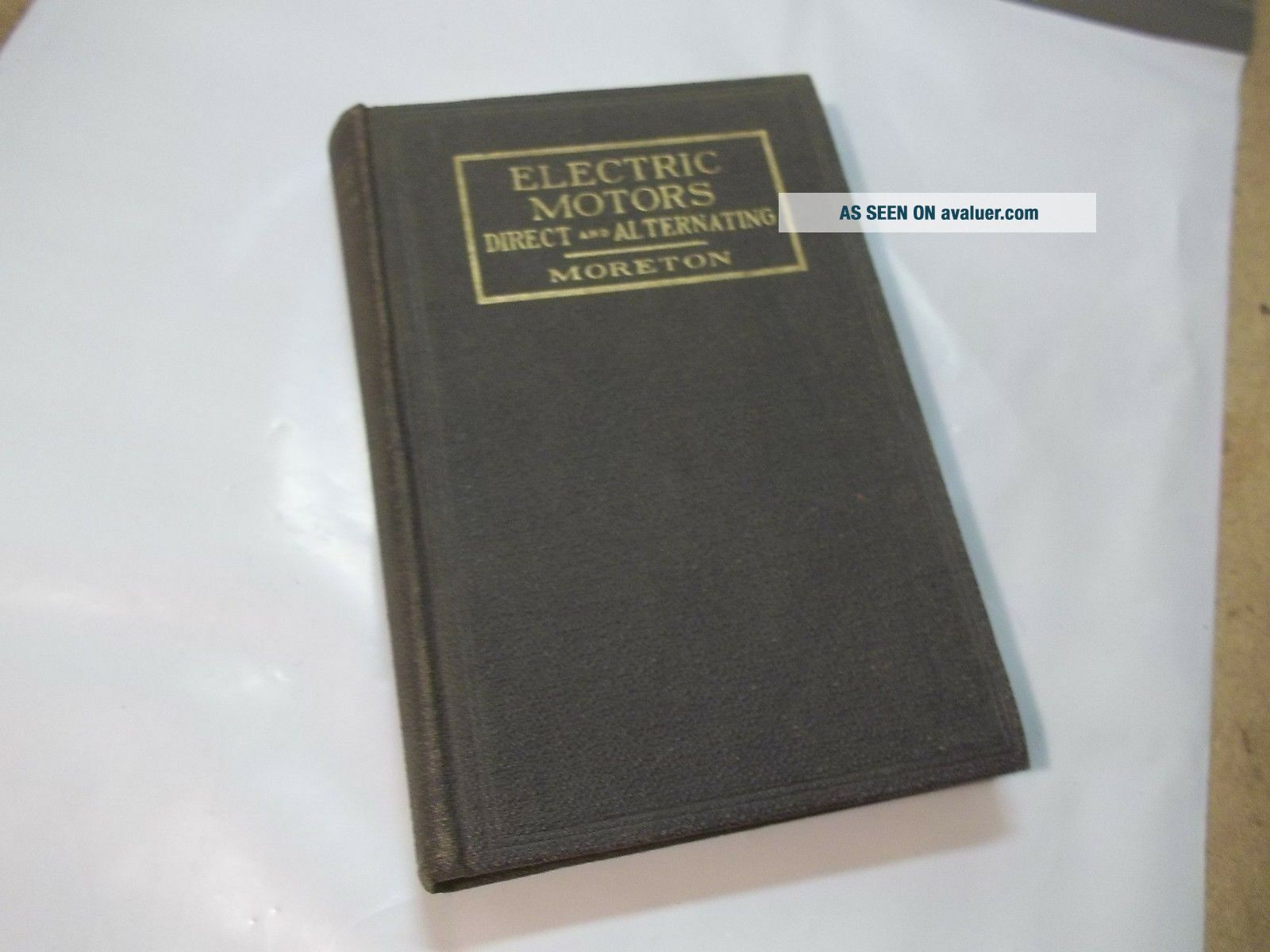 1922 Electric Motors Book David Penn Moreton | #7610958