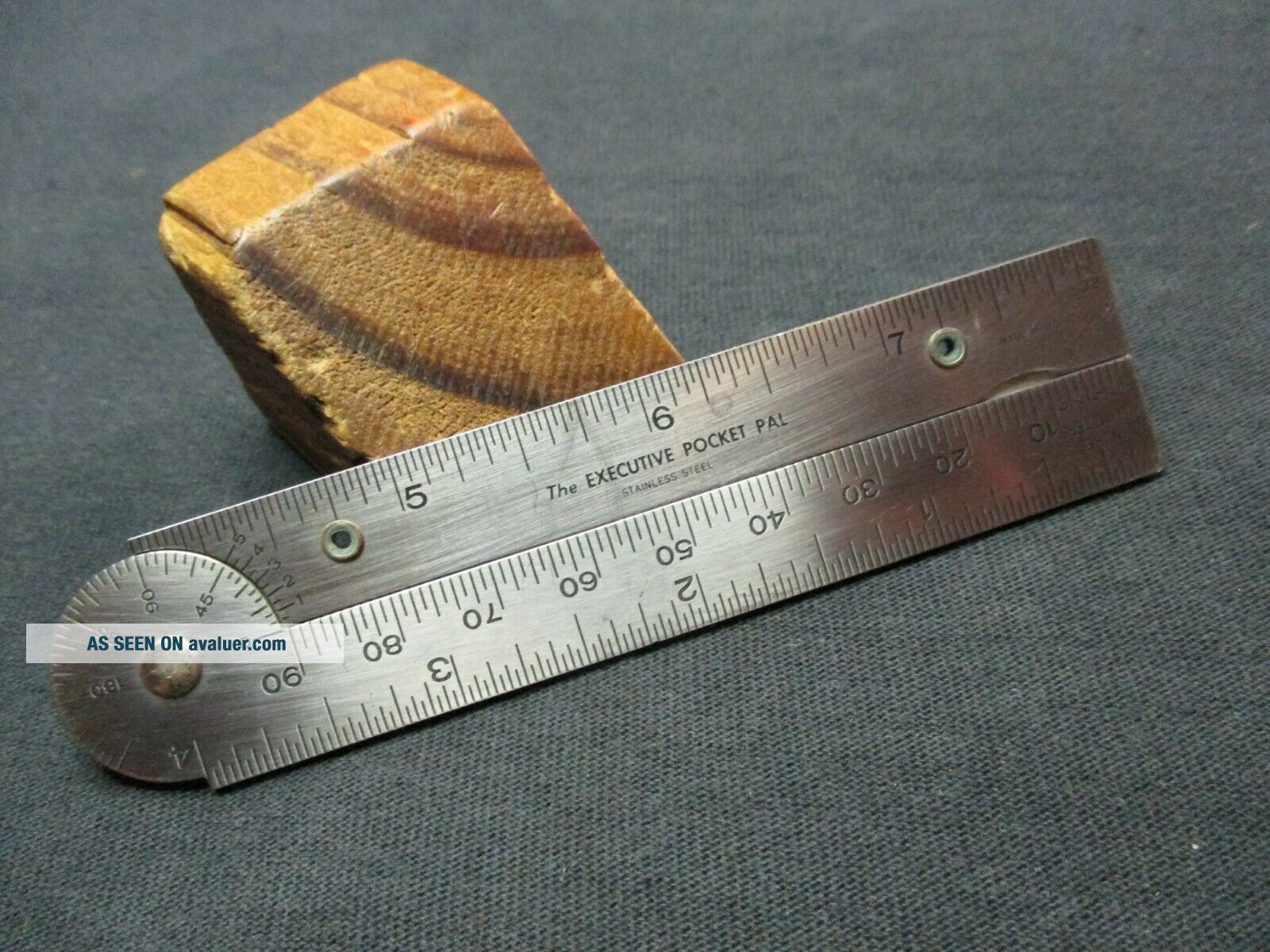 VINTAGE - THE EXECUTIVE POCKET PAL/DECIMAL EQUIVALENTS/8 " /MACHINIST ...