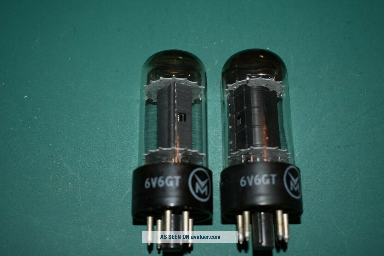 6V6GT Tung Sol Motorola Audio Receiver Guitar Vacuum Tubes Pair | #7605204