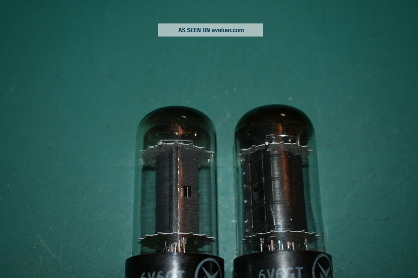 6V6GT Tung Sol Motorola Audio Receiver Guitar Vacuum Tubes Pair | #7605204