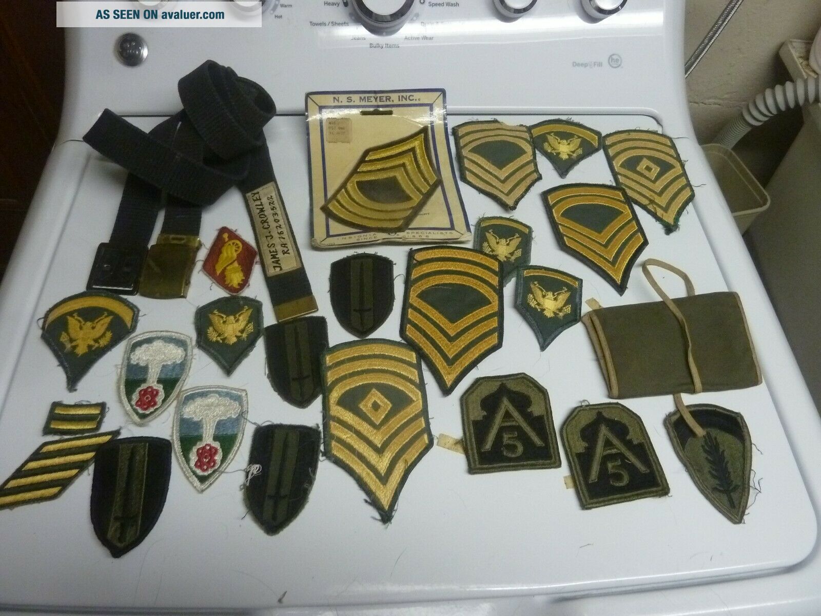 Vintage Army Vietnam War Military USA Patches And More L@@K | #7623677