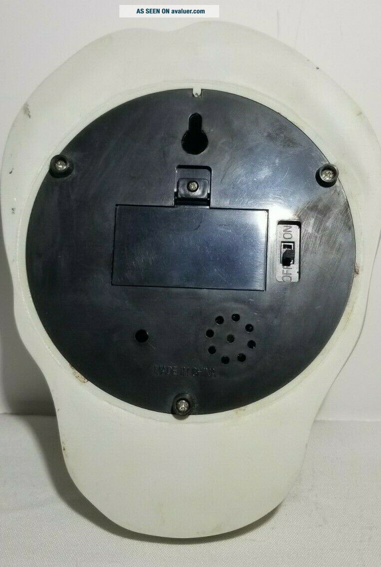 VTG 1980s Motion Sensor Halloween Creepy Skull Glowing Eyes Talking ...