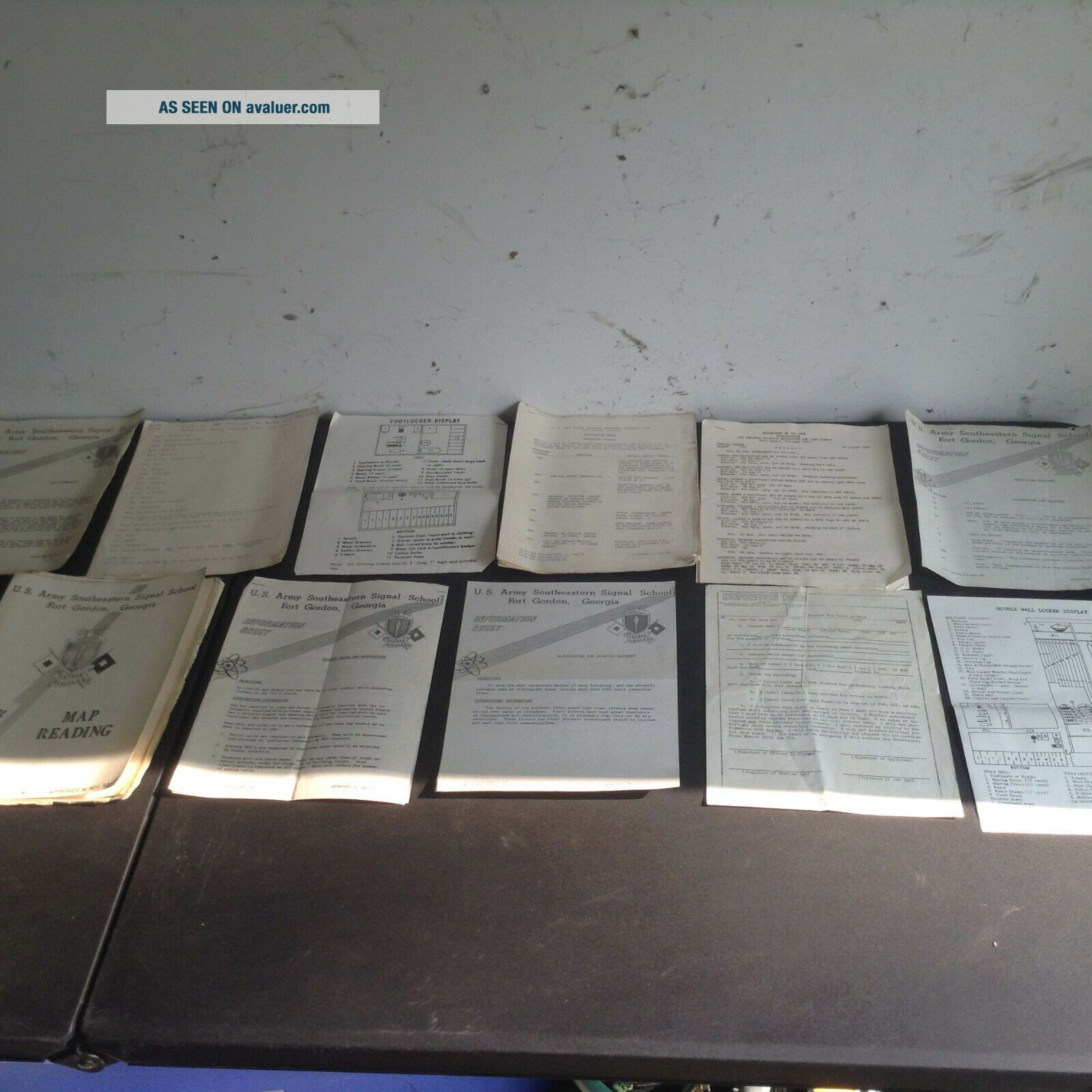 Vintage U. S. Army Manuals | #7633483