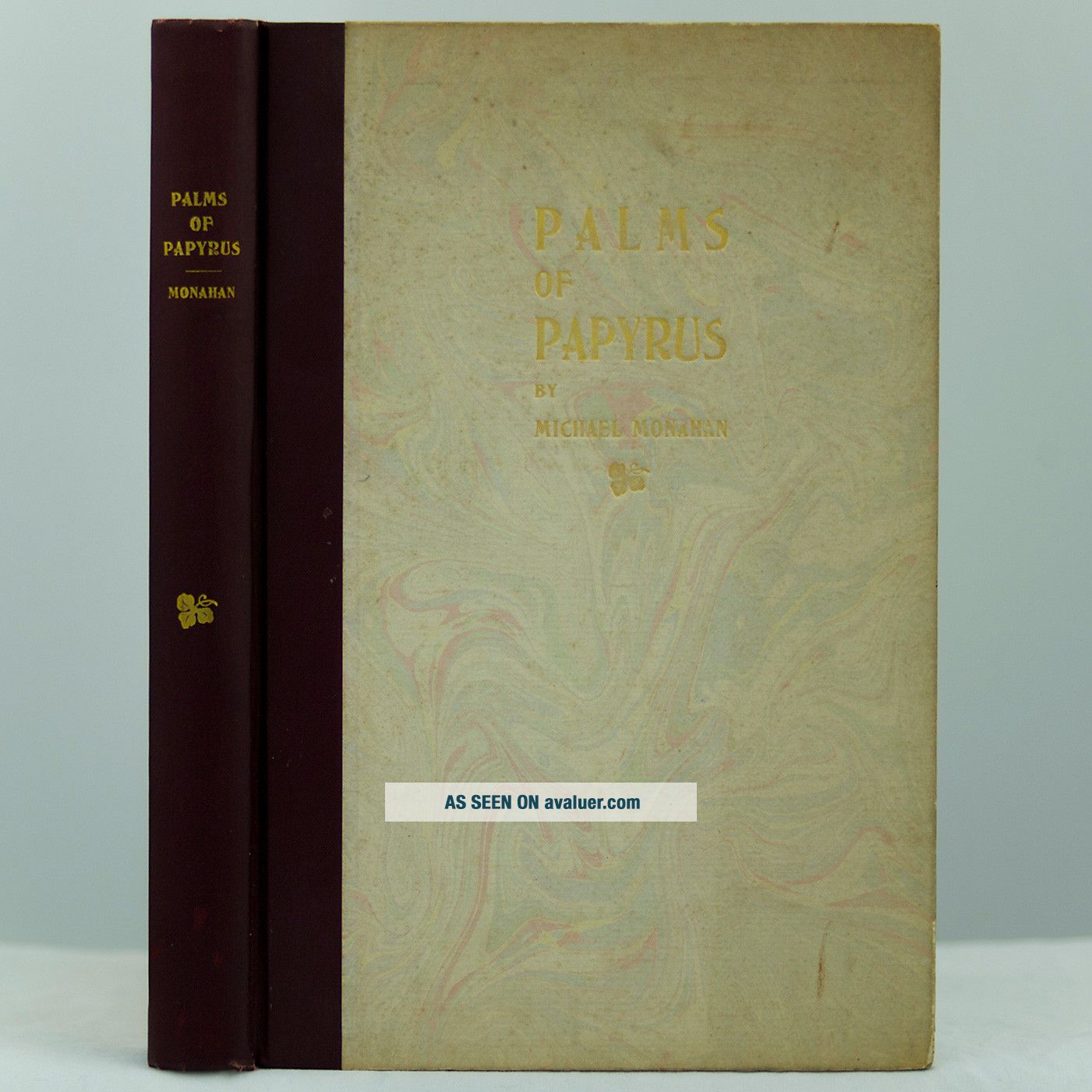 1908 PALMS OF PAPYRUS MICHAEL MONAHAN W/HANDWRITTEN CORRECTIONS EDGAR ...